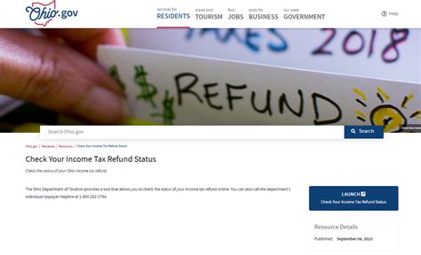 Where To Find My Federal Tax Refund From The Irs And Ohio Tax Refund Status