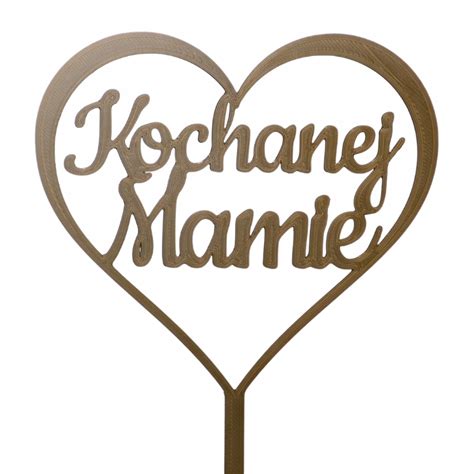 Kochanej Mamie TOPPER Dla Mamy PIK DO KWIATÓW 12743562350 oficjalne