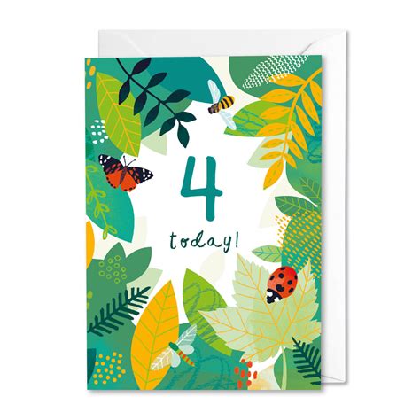 Buzz And Flutter Age 4 Card Middle Mouse Shop