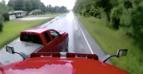 Watch Passing Pickup Gets What He Was Asking For