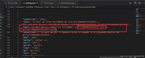 Vscodecode Runnercoderunner配置自定义输入映射内容指定ccpp编译选型编译运行含有中文名的文件示例最佳实践51cto博客vscode