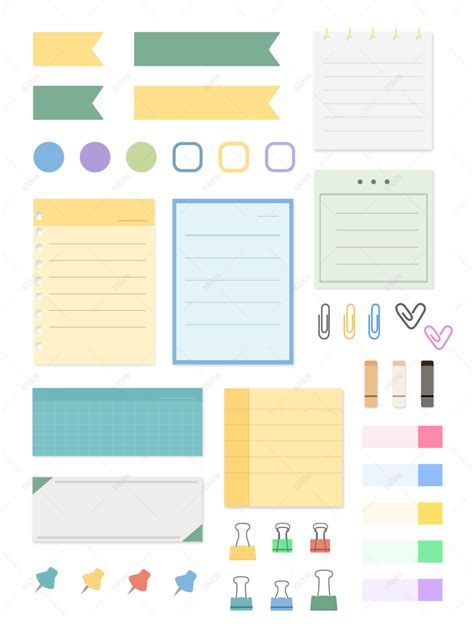 아이패드 굿노트 스티커 기본 다꾸 소품 무료 공유 네이버 블로그