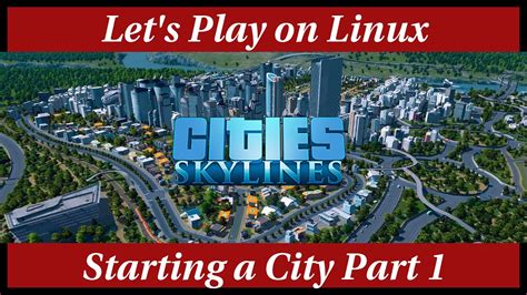 Cities Skylines Starting A City Part 1 Youtube