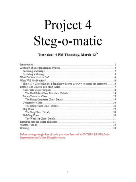 ucla cs32 project 4 spec winter 2014 pdf data compression