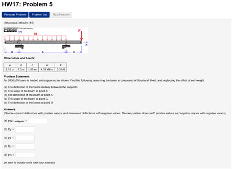 solved hw17 problem 5 previous problem problem list next