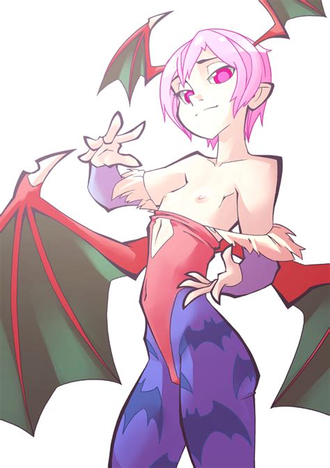 The Pink Pirate Lilith Darkstalkers Capcom Darkstalkers 1girl