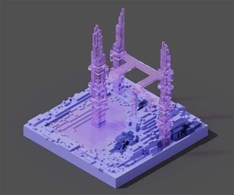 Voxel Terrain CGTrader