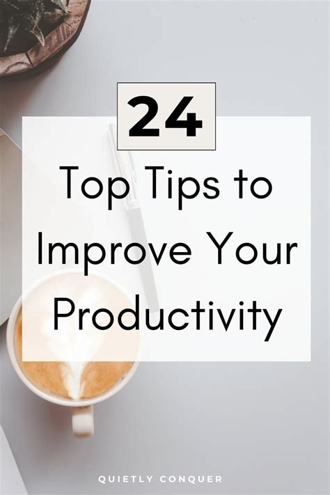 24 Quick Tips To Stay Productive All Day