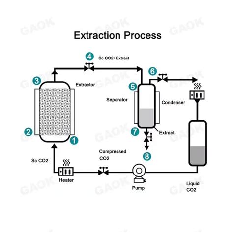 Supercritical Co2 Extraction Machine For Cosmetics Raw Material