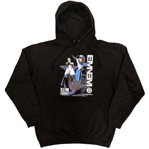 Eminem Detroit Hooded Sweatshirt 444307 Rockabilia Merch Store
