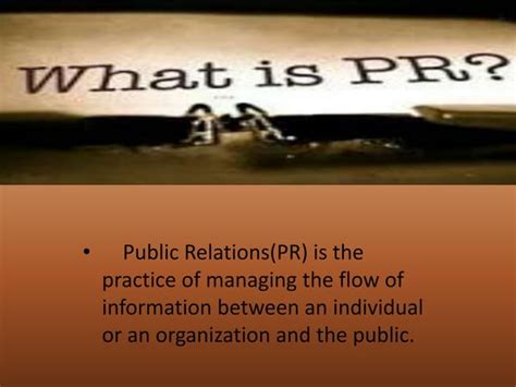 Public Relations And Advertising Ppt
