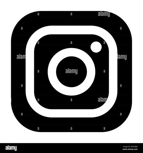 Instagram Logo Vector Black