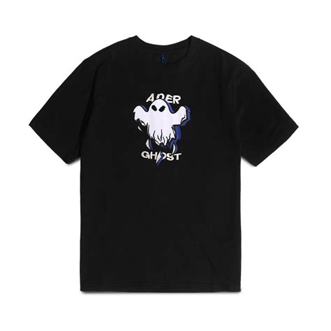Jual Ader Error Ghost T Shirt Black Shopee Indonesia