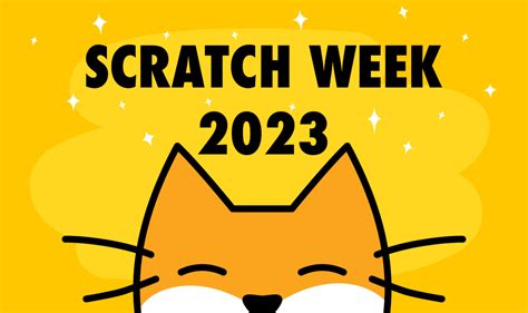 Scratch Team On Twitter 📣 Scratchweek Is Next Week From May 8 12