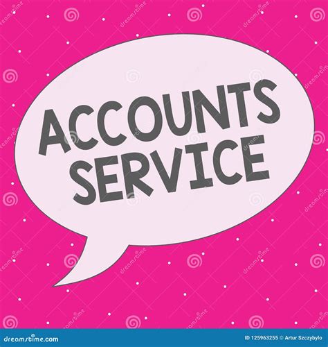 Handwriting Text Writing Accounts Service Concept Meaning Accessing