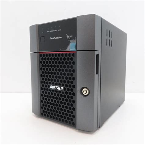 【やや傷や汚れあり】〇buffalo Terastation Ts3410dn【バッファローhdd 2tb X 4nas接続確認済み】の