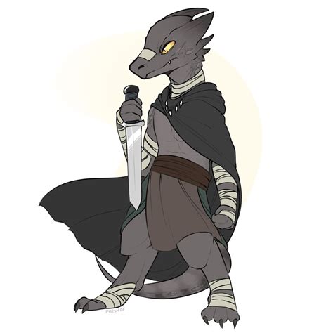 15459 Safe Artistfreshdf Fictional Species Kobold Reptile