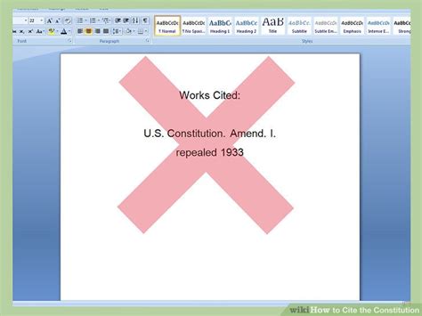 3 Ways To Cite The Constitution WikiHow