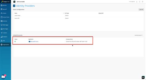 Microsoft Intune Integration Mist