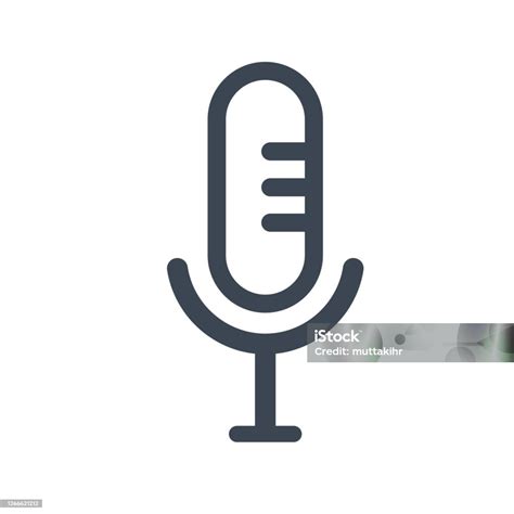 麥克風麥克風圖示向量圖形及更多互聯網圖片 互聯網 信 文件 剪裁圖 Istock
