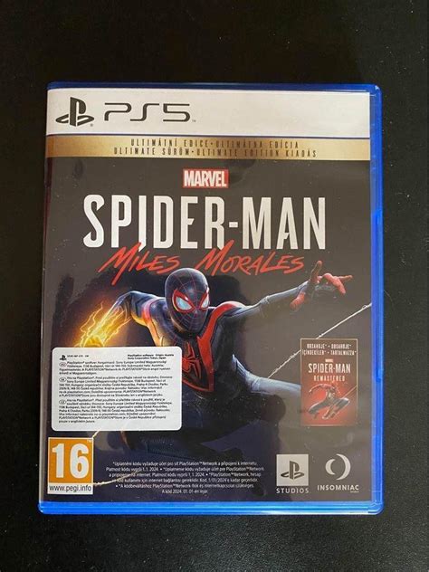 Marvels Spider Man Miles Morales Ps5 Aukro