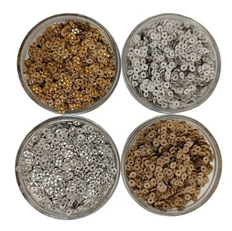 Golden Round Glitter Sequins At Rs 600 Kg In Faridabad Id 22902015512