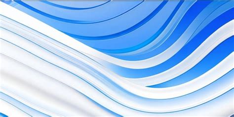 Premium Photo Abstract Blue Wave Lines Pattern On White Background