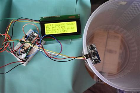 IoT Cloud Web Server Based Garbage Monitoring System Optional Email Mobile Notification