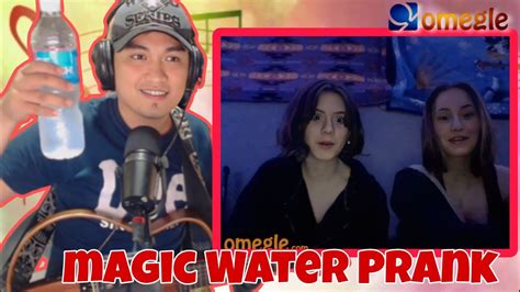 Serenading On Omegle Ometv Magic Water Prank Laughtrip Youtube