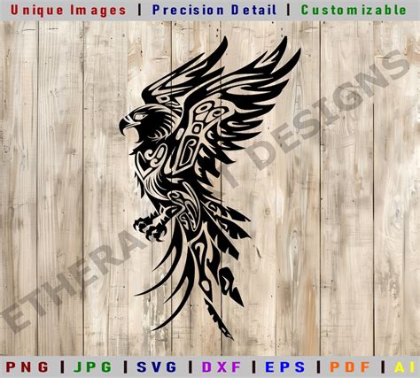 Eagle SVG Canadian Native Art Alaskan Native Art Cricut Cut File Eagle DXF Digital