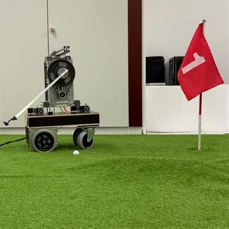 Watch Golfi The Robot Sink A Putt Science Is Awesome