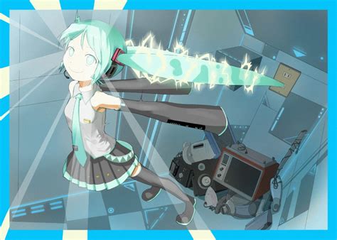 Hatsune Miku Vocaloid Drawn By Pinocchio P Danbooru