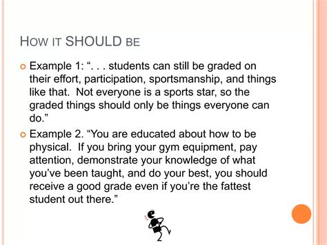 Opinions About Grading In Pe Pptx