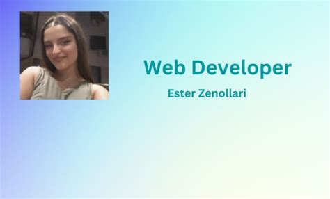 Create Responsive Websites In Html Css Javascript By Esterzenollari