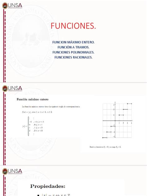 Funciones Polinomiales Pdf