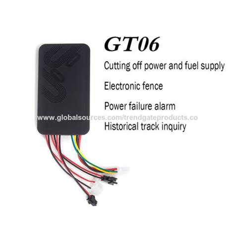 Buy Wholesale China Gsm Gprs Gps Tracker With 4p Power Red Wire Connects To Vehicle Power
