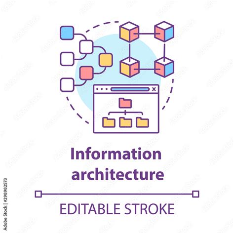 Information Architecture Concept Icon Software Development Kit Idea