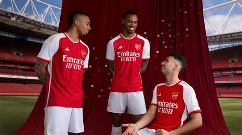 Nova Camisa Titular Do Arsenal 2023 2024 Adidas Mdf