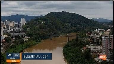 Jornal do Almoço SC Blumenau Confira a previsão do tempo para SC