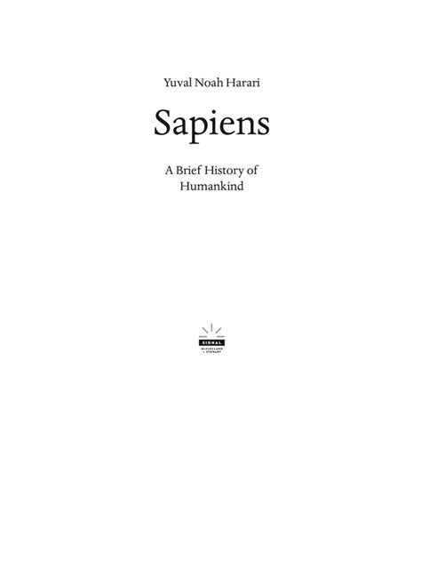 Sapiens Book Pdf Instapdf