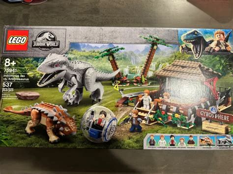 Lego Jurassic World Indominus Rex Vs Ankylosaurus Set 75941 New
