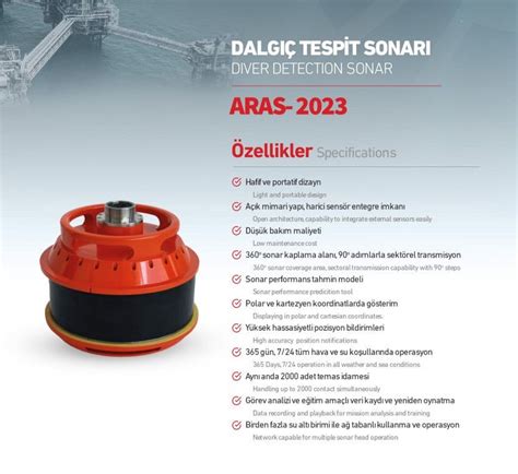 ARAS 2023 TCG Anadolu nun su altı savunması