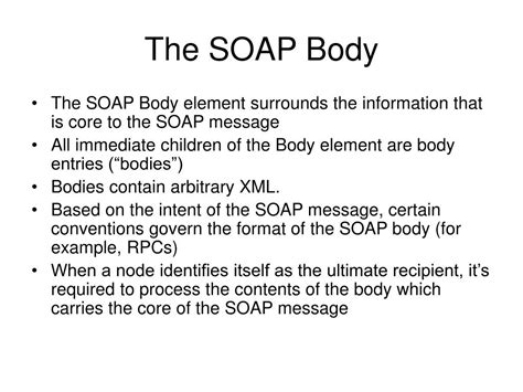 Ppt Soap Protocol Powerpoint Presentation Free Download Id 66348