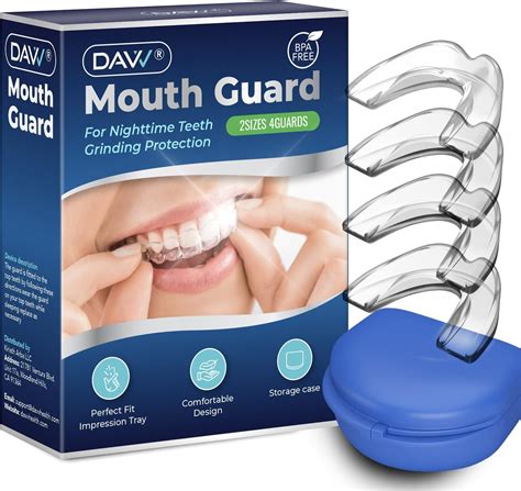 Buy Mouth Guard For Grinding Teeth Upgraded Night Guard For Teeth Grinding Stops Bruxism