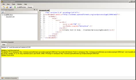 Validating Of OpenXml Generated Documents Or The File Cannot Be Opened