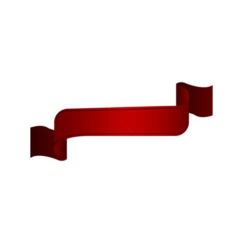 Red Ribbon Banner Clipart Design Isolated Red Banner Red Ribbon Red