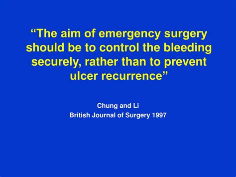 Ppt Massive Bleeding The Role Of The Surgeon Powerpoint Presentation