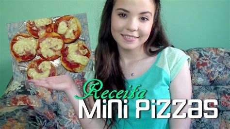 Receita Mini Pizzas Youtube