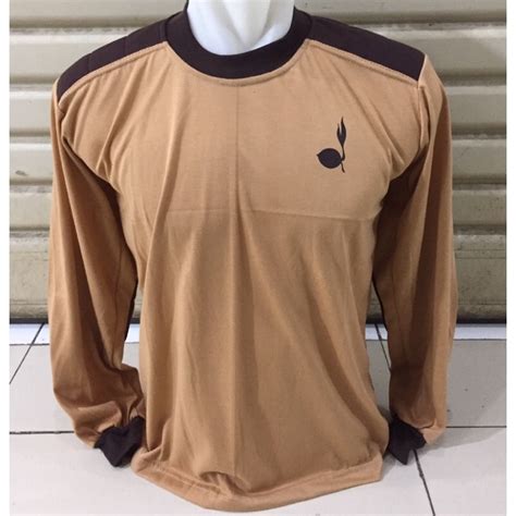 Jual Kaos Pramuka Lengan Panjang Kaos Cokelat Pramuka Lengan Penjang