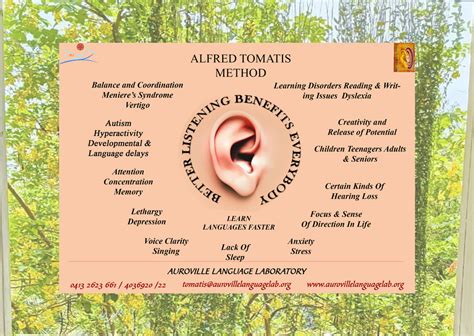 Alfred Tomatis Method Auroville Language Lab